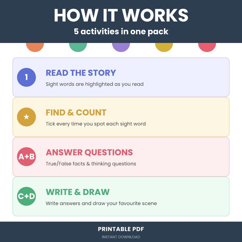Reading Comprehension Pack | Third Grade Sight Words, Story Activities ...