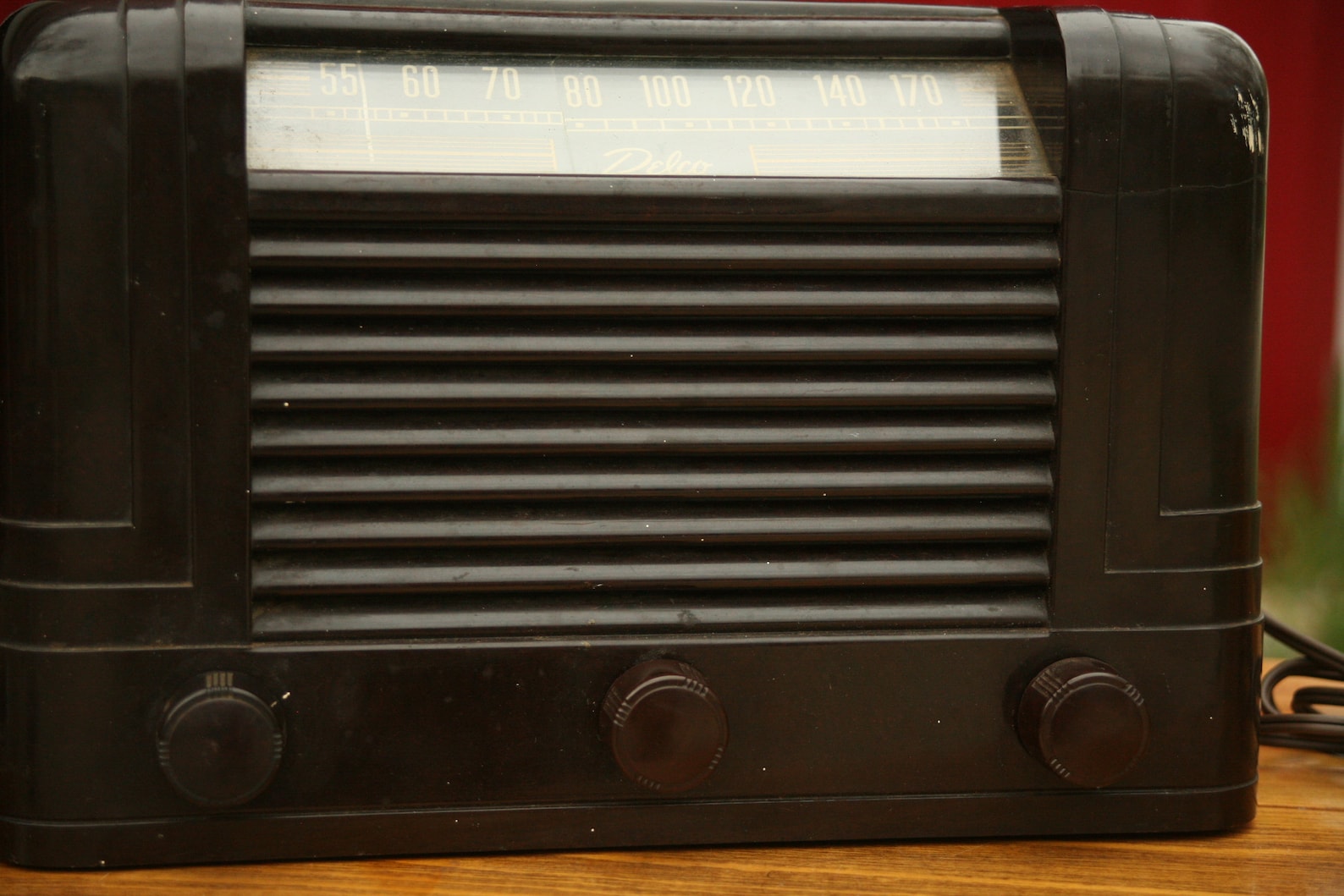Working 1930s Delco Bakelite Art Deco Style Radio, Vintage Radio ...