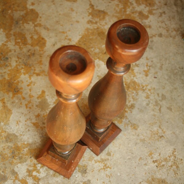 Wooden Wedding Pillars - Etsy