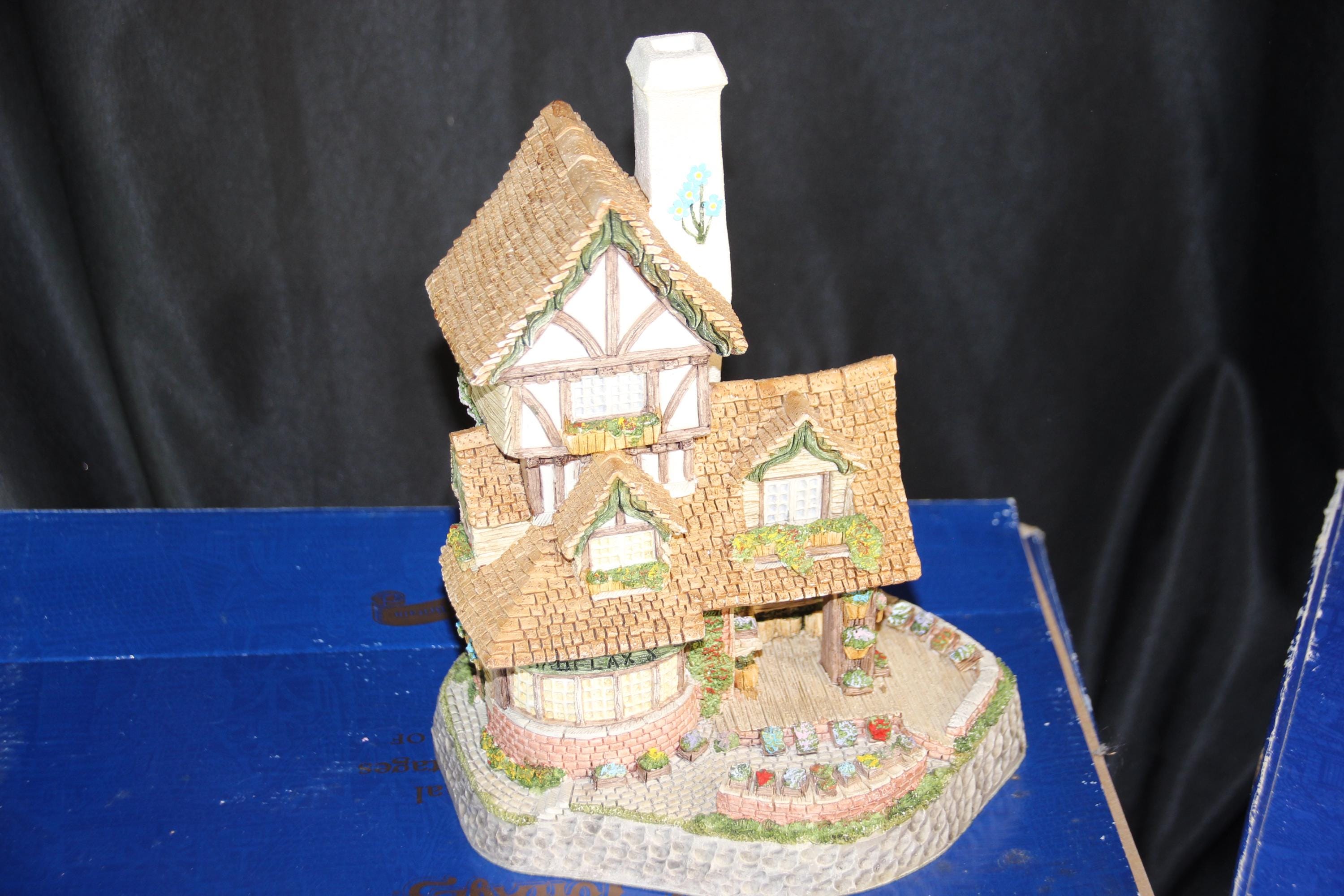 2, Vintage, Welsh, David Winter, Houses, Cottage Decor, Christmas Gift ...