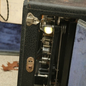 Working Vintage Devry Motion Picture Portable Projector With Amplifier ...