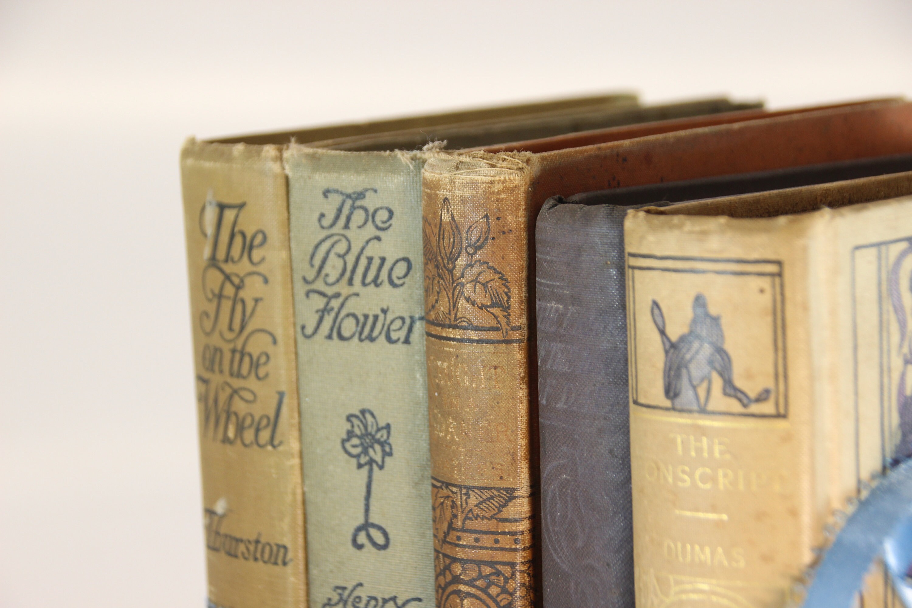 Set of 5, Victorian Books, Old Books, Classic Books, Collectible ...