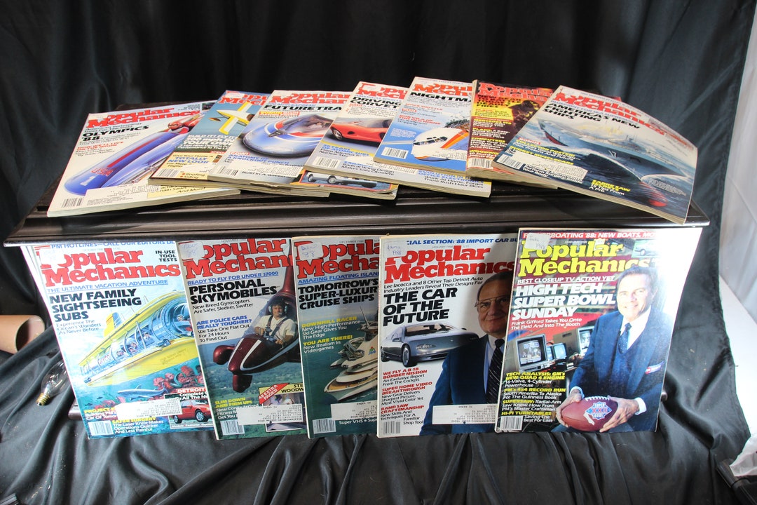 1988, 1985 Popular Mechanic, Fascinating Articles, Vintage Ads, Man ...