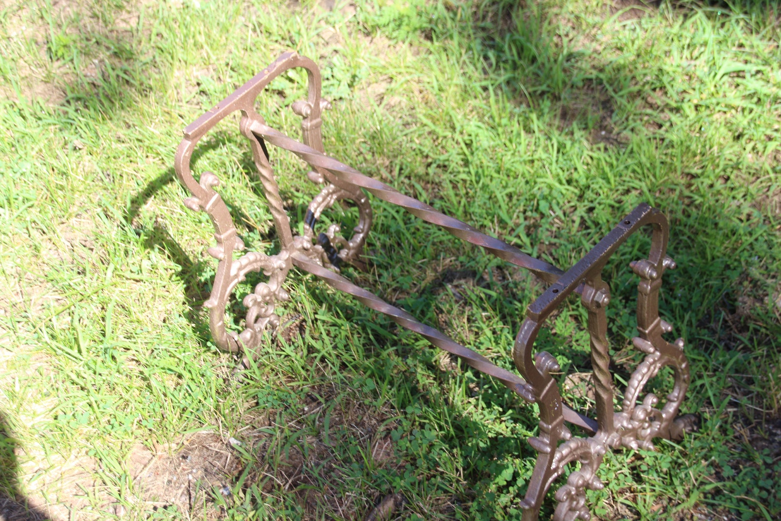 Vintage Iron Bench Vintage Metal Bench Rod Iron Bench Home - Etsy