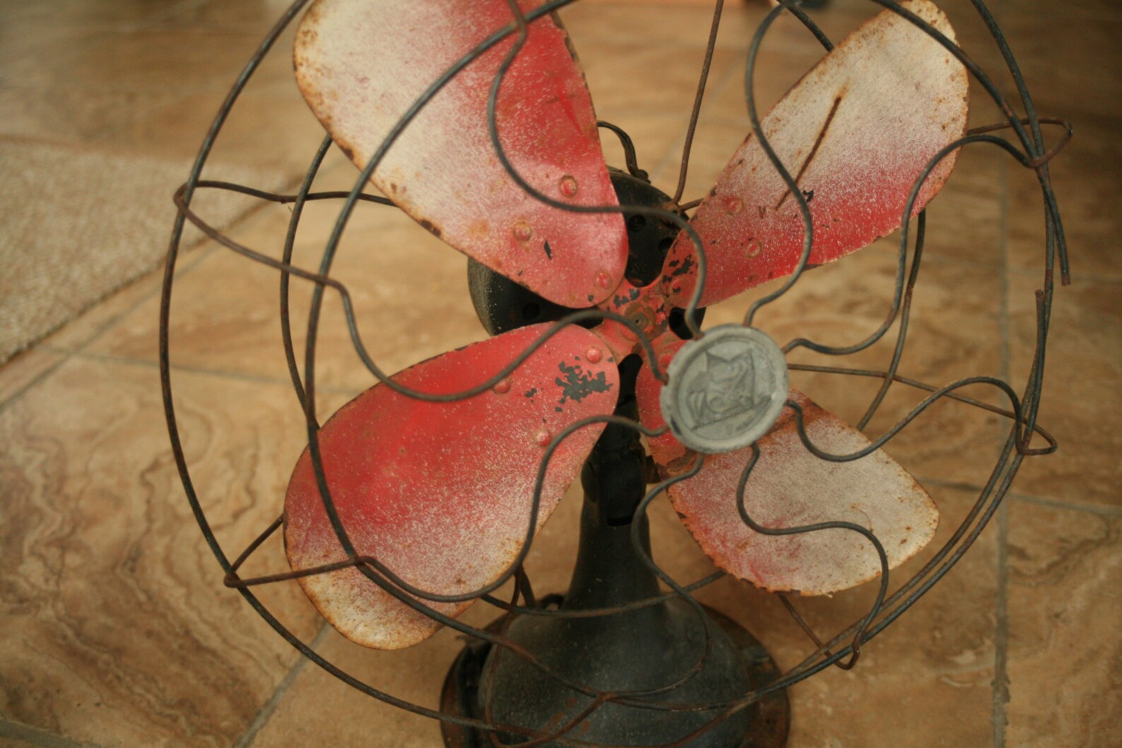 R& M Fan Old Fan Home Decor Industrial 1950s Green Fan | Etsy