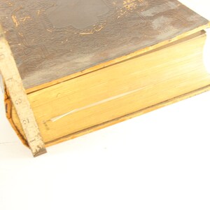 Antique 1872,1870s Large Bible, Family Bible, Family, Leather Bible ...