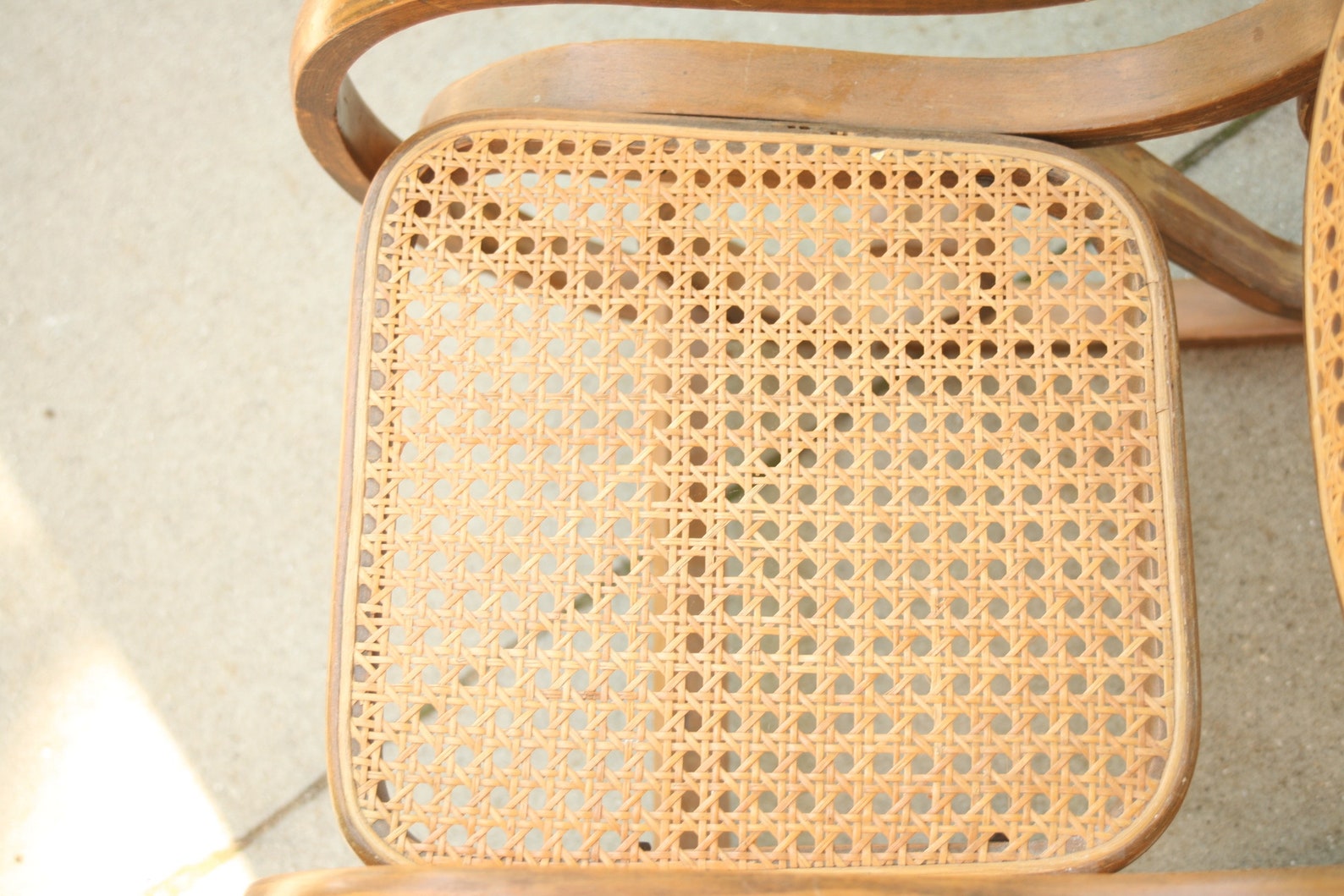 Vintage Children's Rocking Chair Nursery Chair Wooden | Etsy