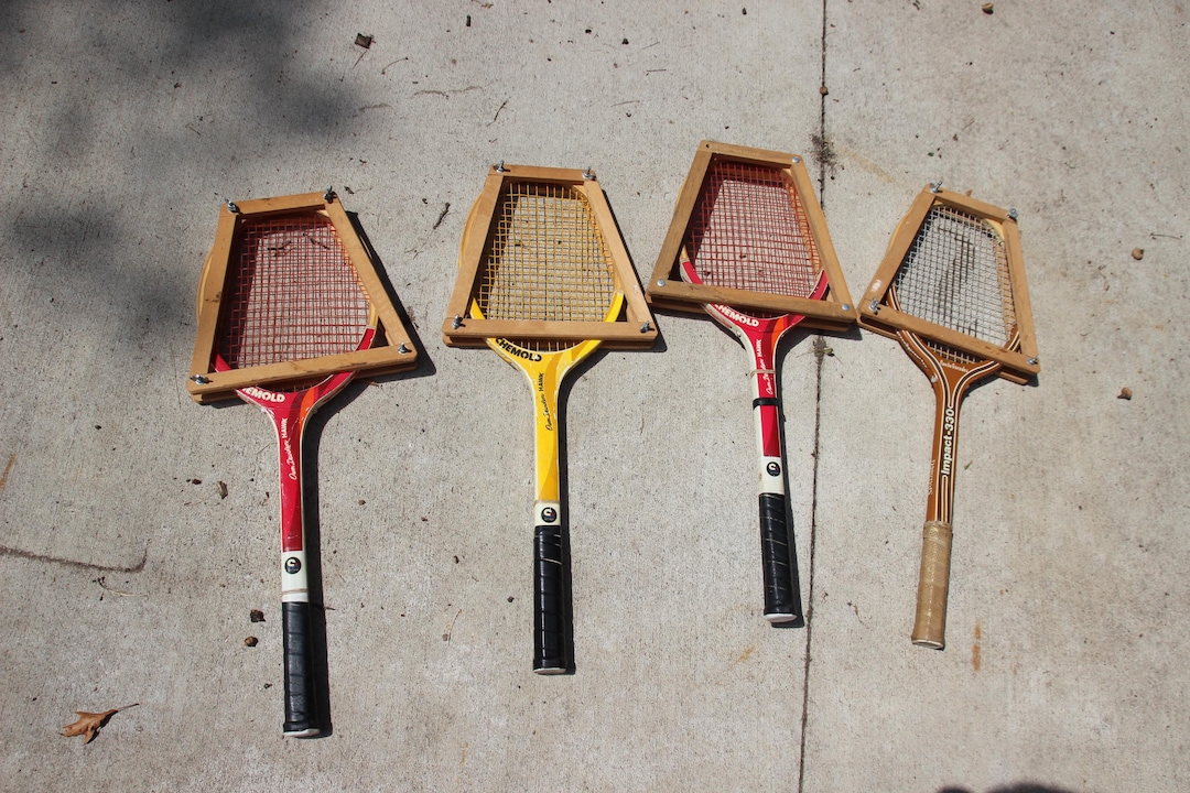4, 1950's, Tennis Rackets, Tennis Rackets, Sports Equipment, Spring ...