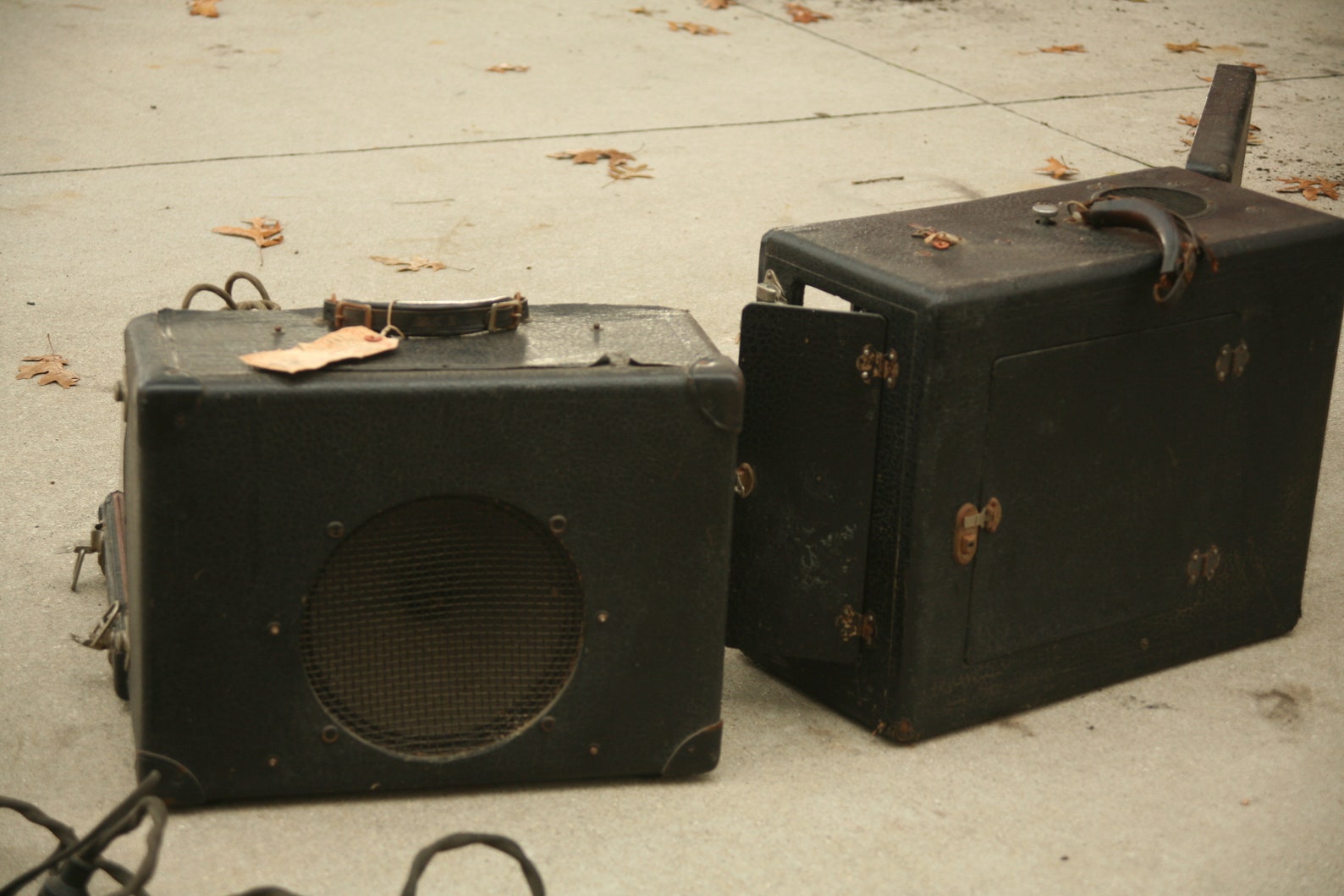 Working Vintage Devry Motion Picture Portable Projector With Amplifier ...