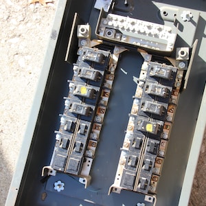 Vintage Pushmatic, Breaker Panel, Electrical Breaker, Set Design ...