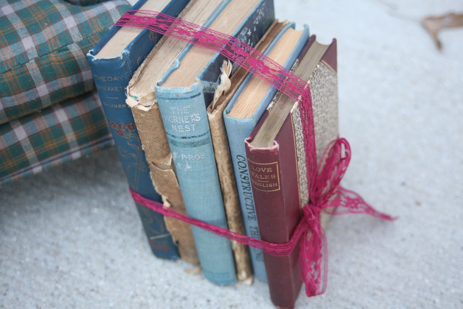 Set of 6 Mini Vintage Books Old Books Spring Books - Etsy