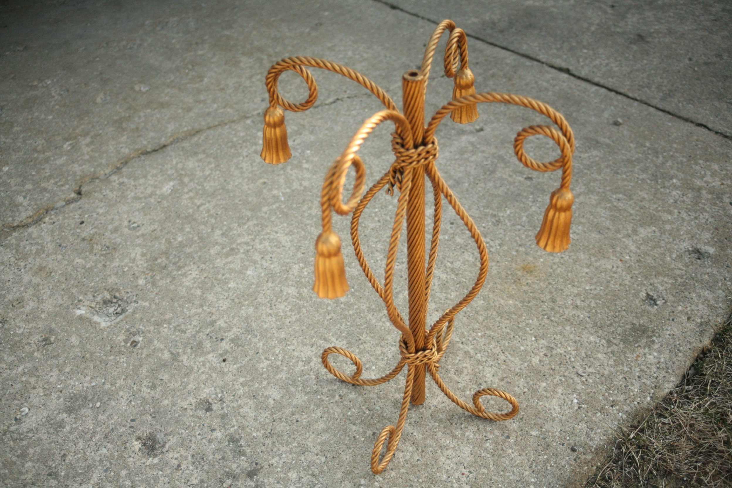 Rod Iron Plant Stand Metal Plant Stand Table Base Garden | Etsy