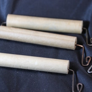 Set of 12, Vintage Parcel Handles, Twine Holder, Ribbon Holder, Mid ...