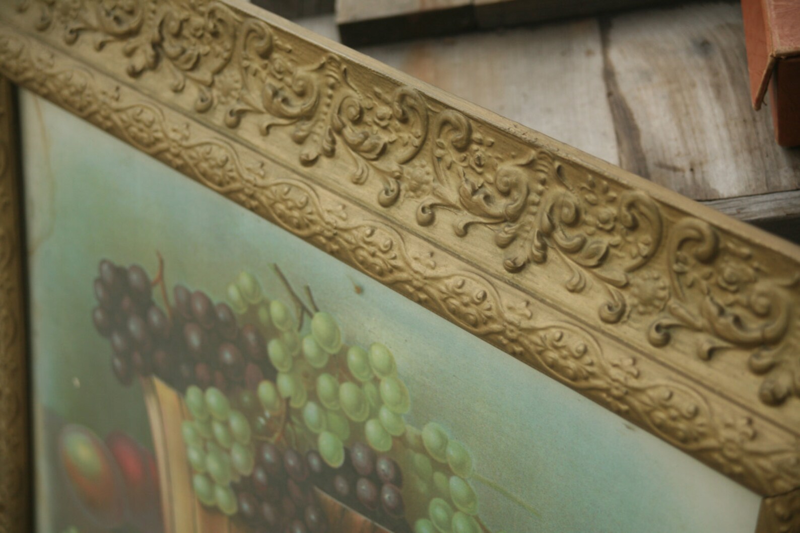 Vintage Wood Victorian Style Picture Frame Wedding Frame - Etsy