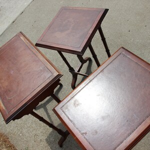 1940s, Colonial Manufacturing, Nesting Tables, Stacking Tables ...