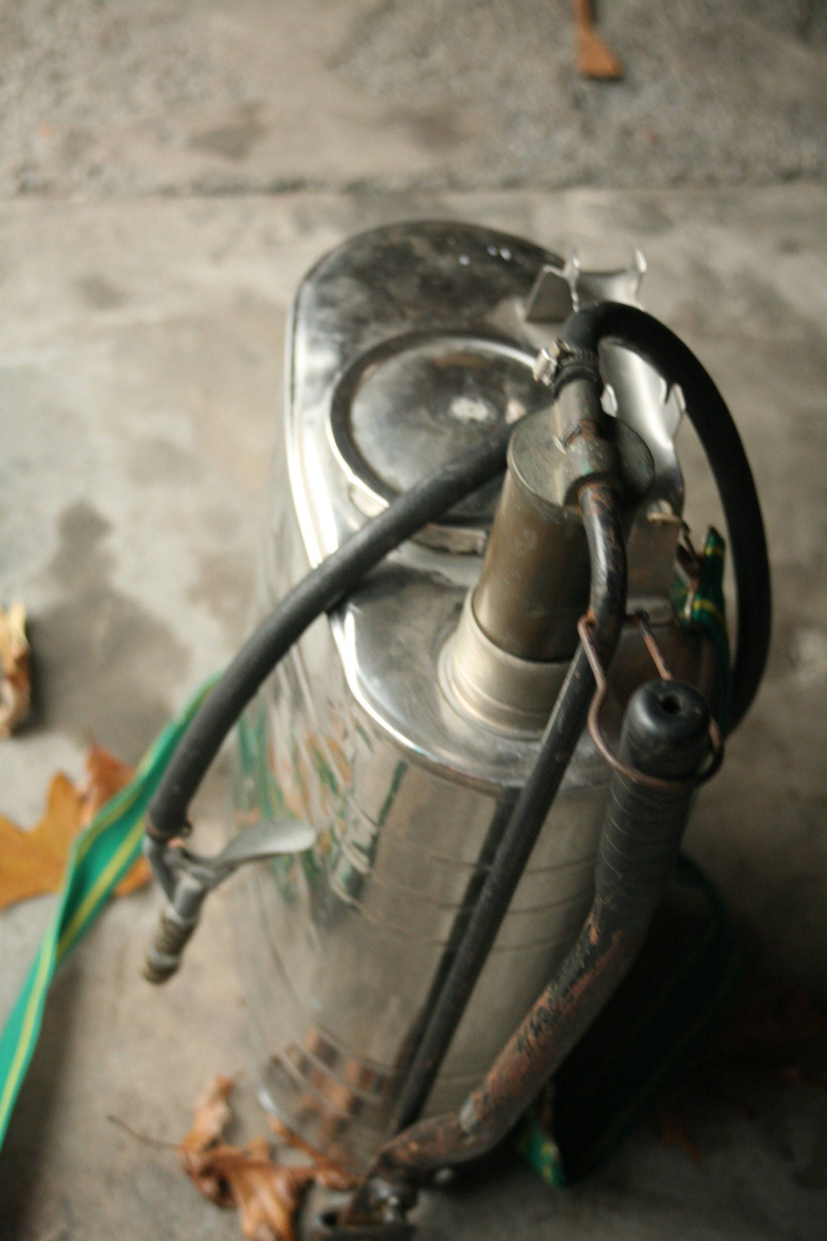 Vintage Industrial Metal Backpack, Insecticide, Bug Poison, Lawn and ...