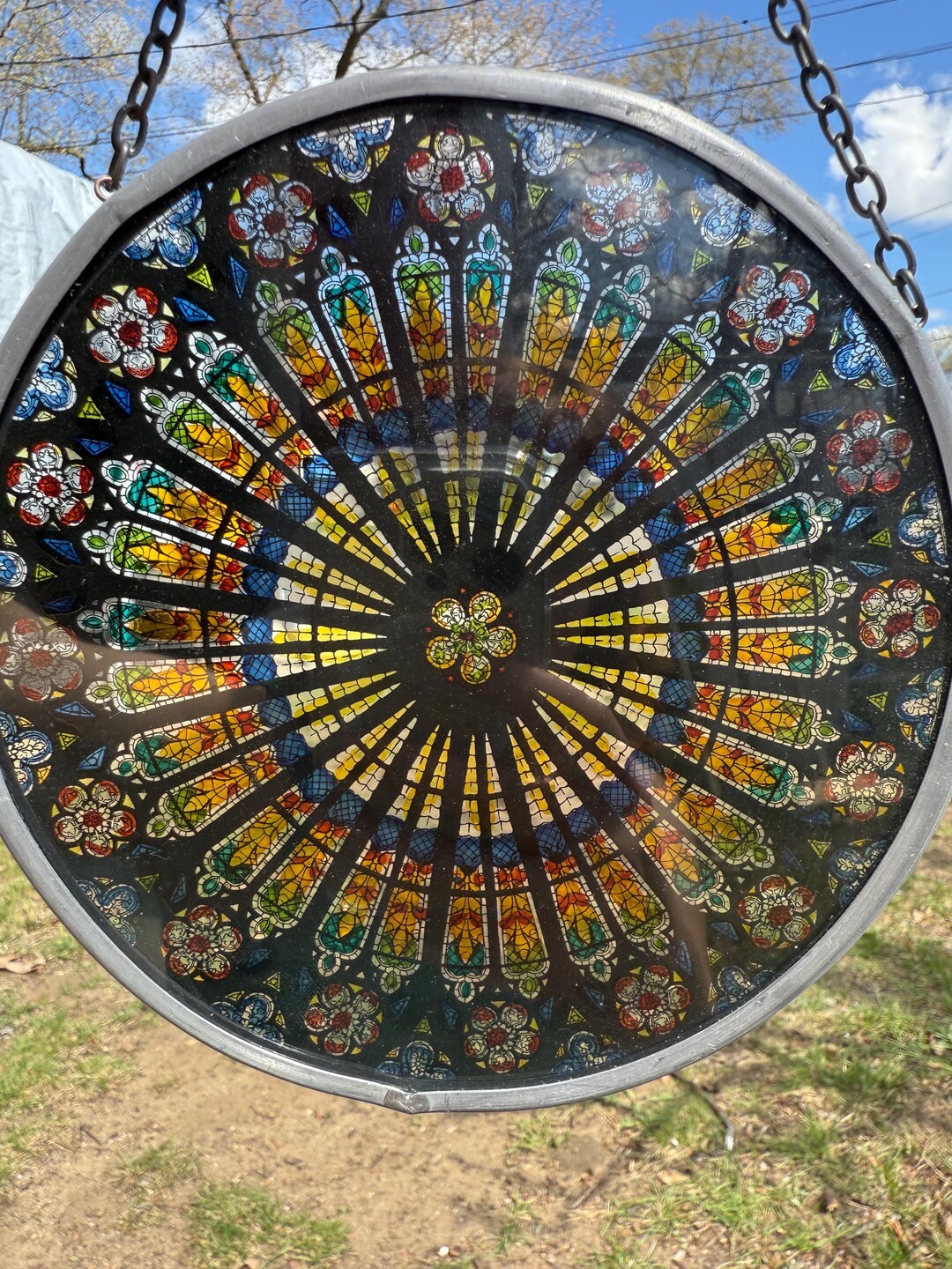 Vintage, Mini-reproductions, Famous Stained Glass, Cathedral Windows ...