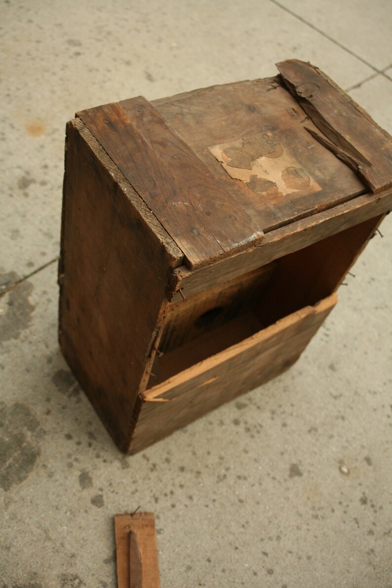 Vintage Crate, Painting Tube Crate, Crate, Storage Crate, Artist, Old ...