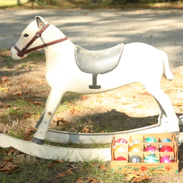1940s Rocking Horse - Etsy