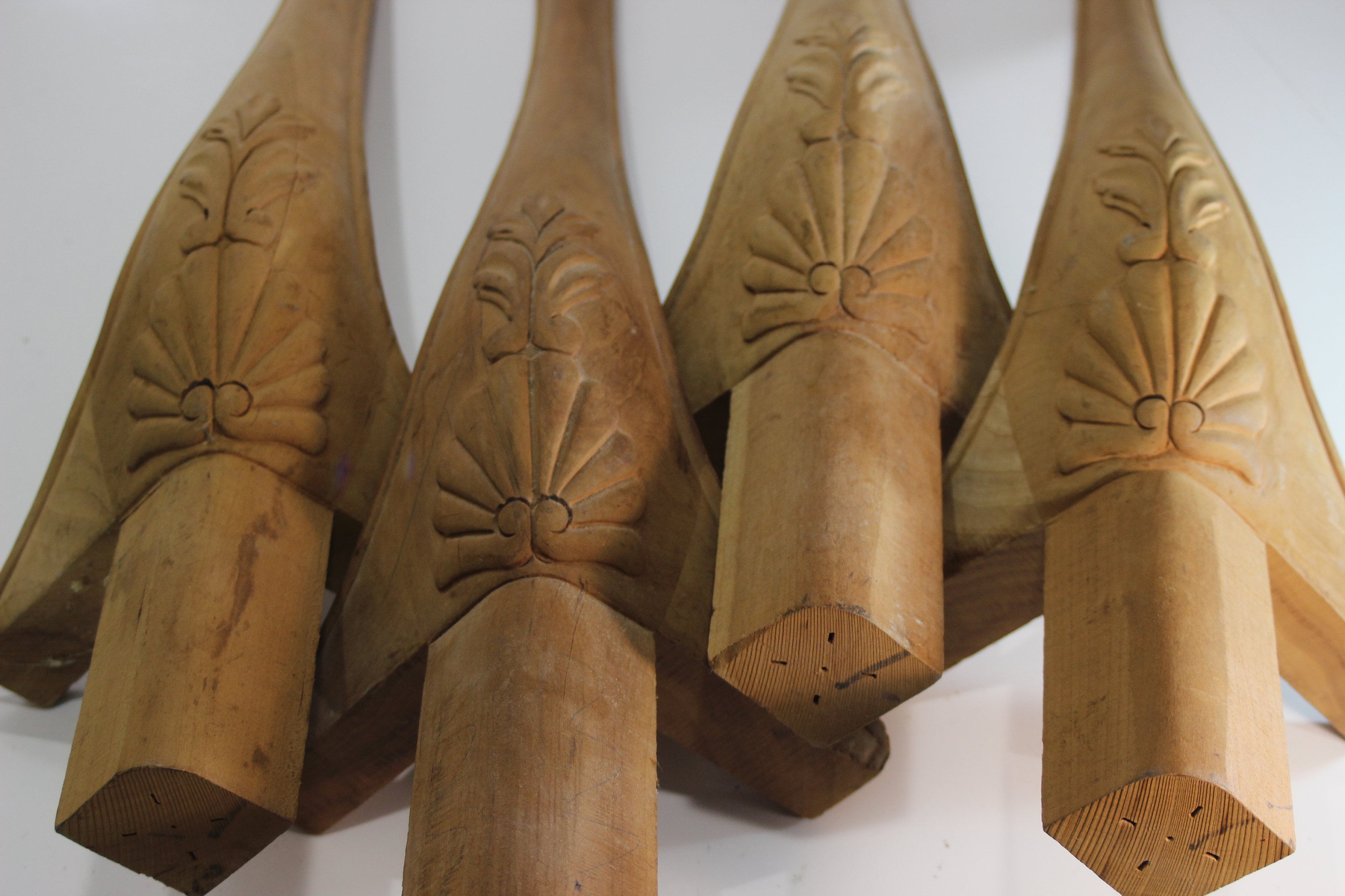 Vintage Hand Carved, Architectural Salvage, Table Legs, Vintage Table ...