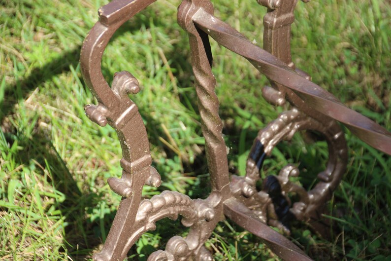 Vintage Iron Bench Vintage Metal Bench Rod Iron Bench Home - Etsy