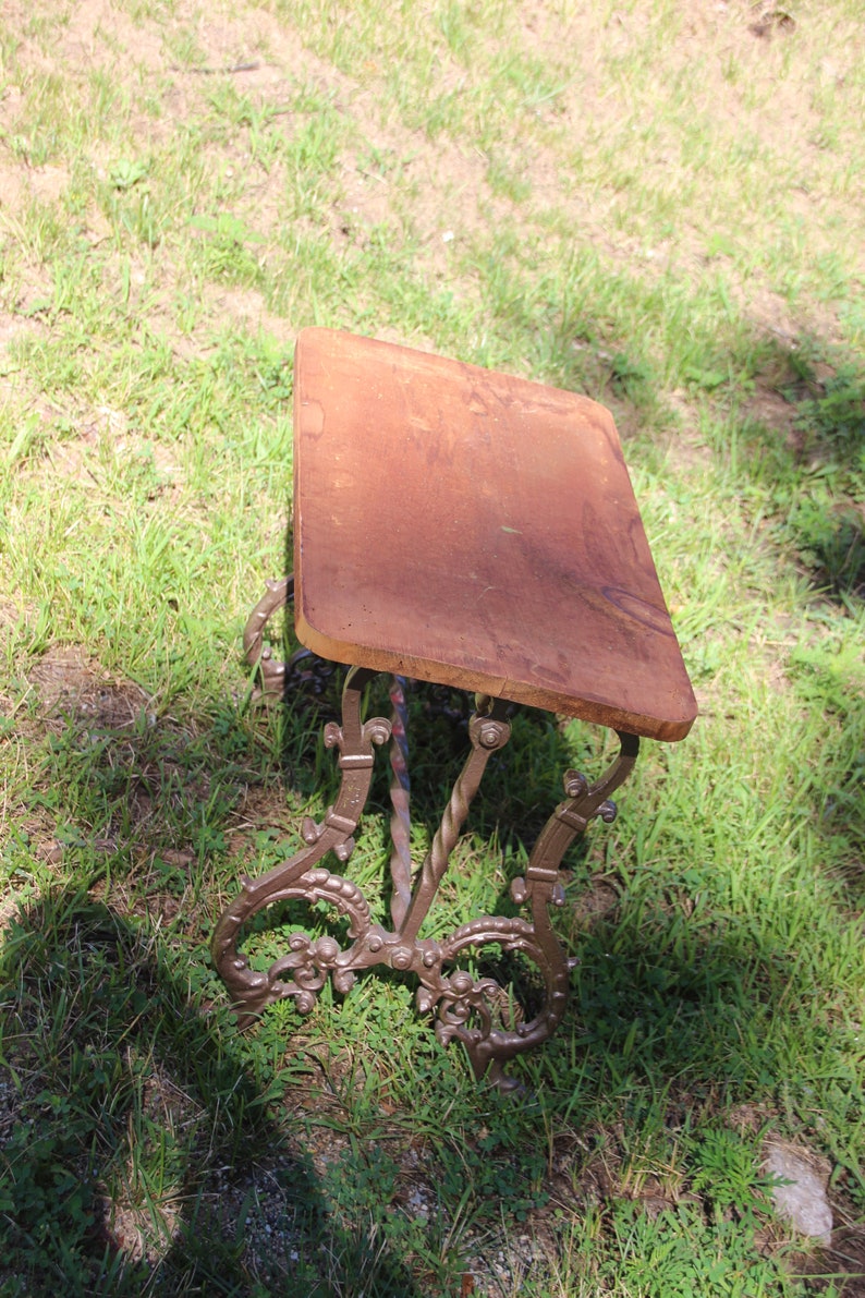 Vintage Iron Bench Vintage Metal Bench Rod Iron Bench Home - Etsy