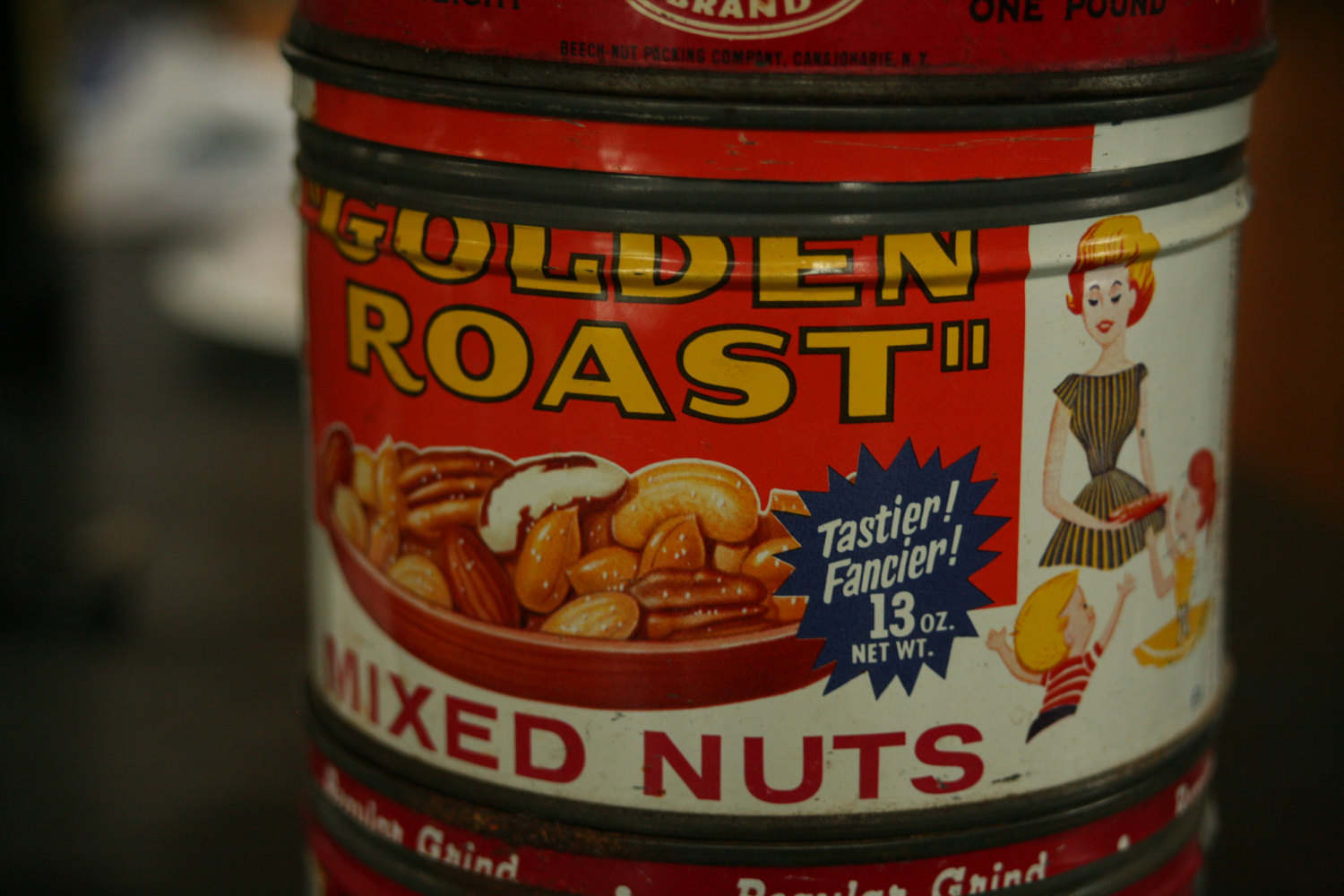 Set of 4 Vintage Coffee & Nut Cans Home Decor Garden Decor | Etsy