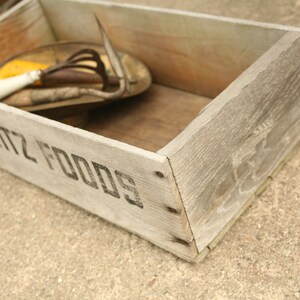 Vintage Crate, Pet Crate, Storage Crate, Pet Ritz Food, Old Crate ...