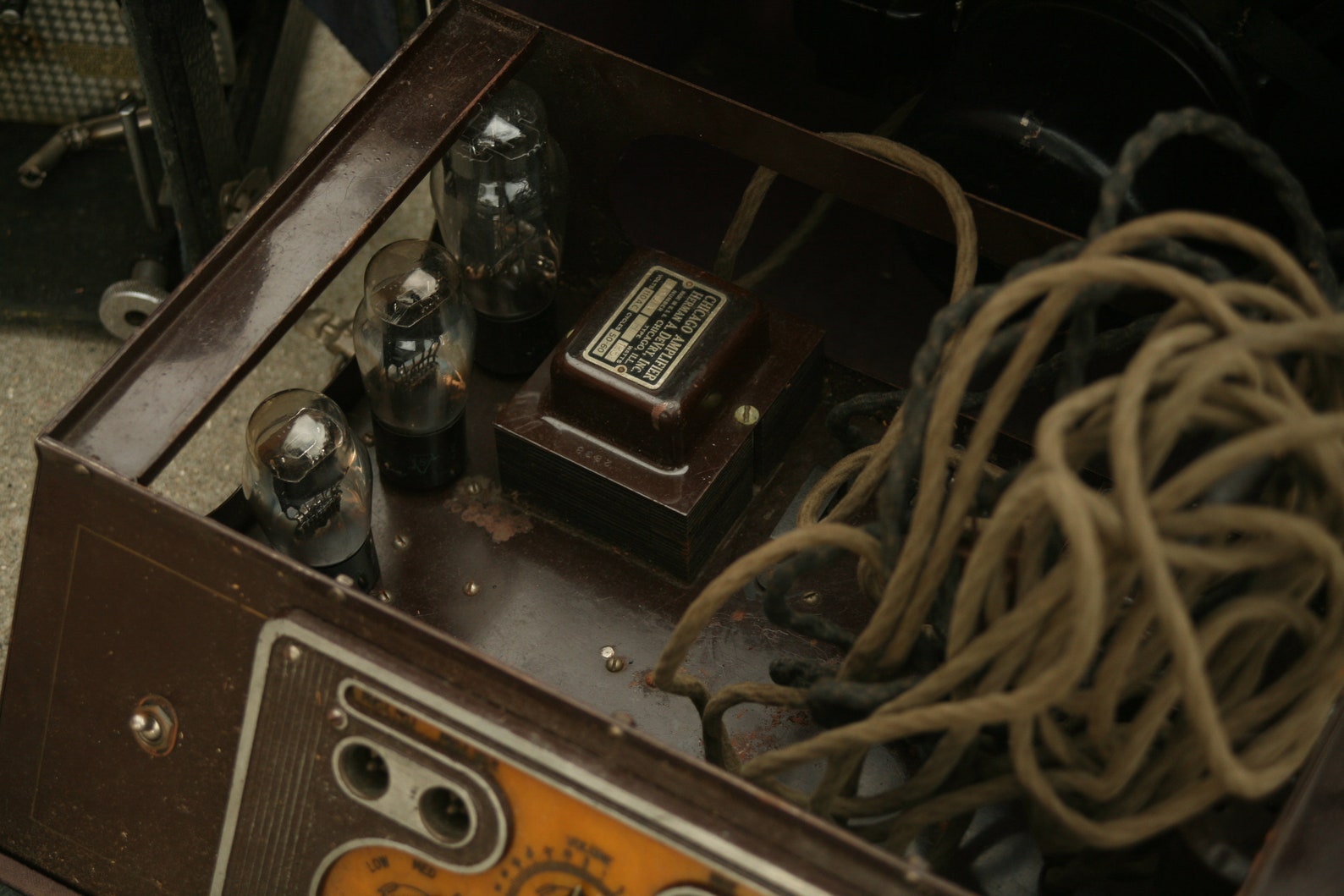Working Vintage Devry Motion Picture Portable Projector With Amplifier ...