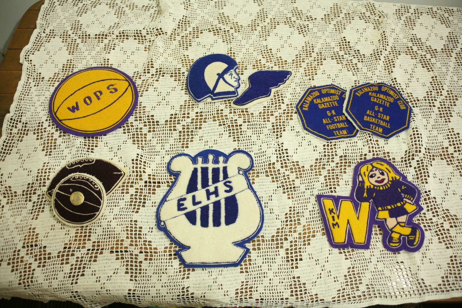 Varsity College Letters High School Letters Michigan - Etsy