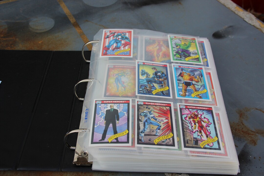 Marvel, Comic Book Cards, Super Hero Cards, Early 1990's, Good ...
