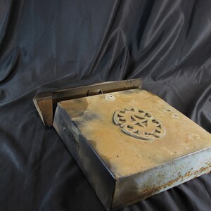 MCM, 1950's, Wall Mounting, Postal Box, Vintage Metal Mail Box, Storage ...