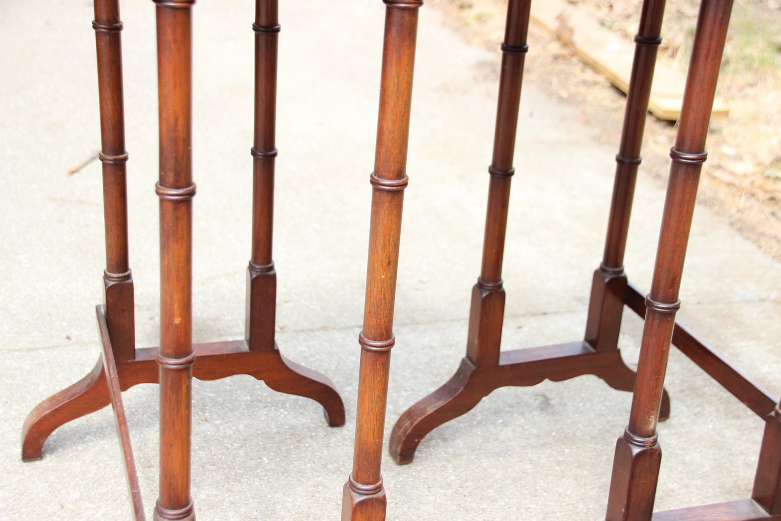 1940s, Colonial Manufacturing, Nesting Tables, Stacking Tables ...
