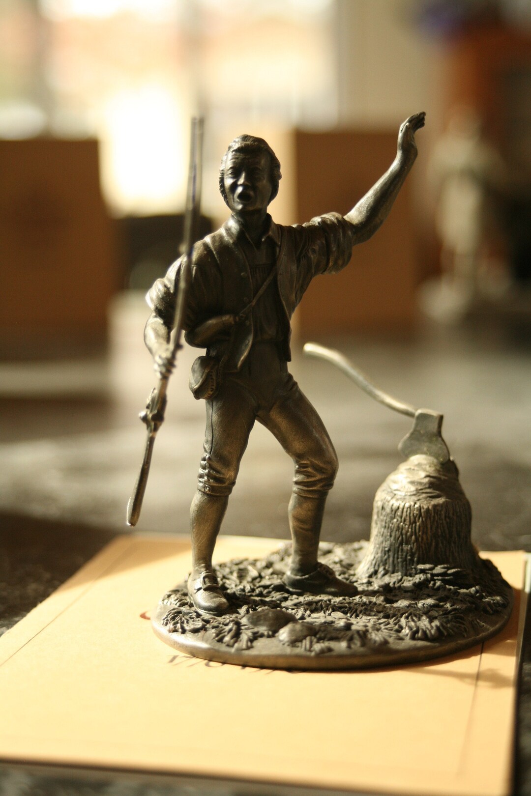 1976 Franklin Mint, the First Citizen, American People, Pewter ...