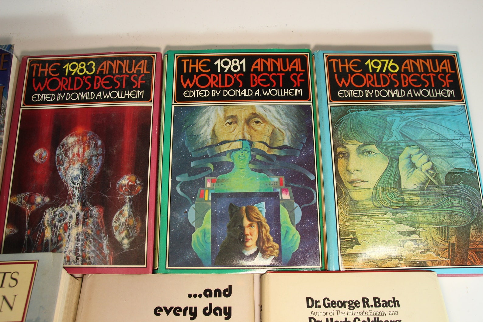 Set of 7, Vintage, Science Fiction, Sci Fi, 1960s, 1970s, Classic Books ...
