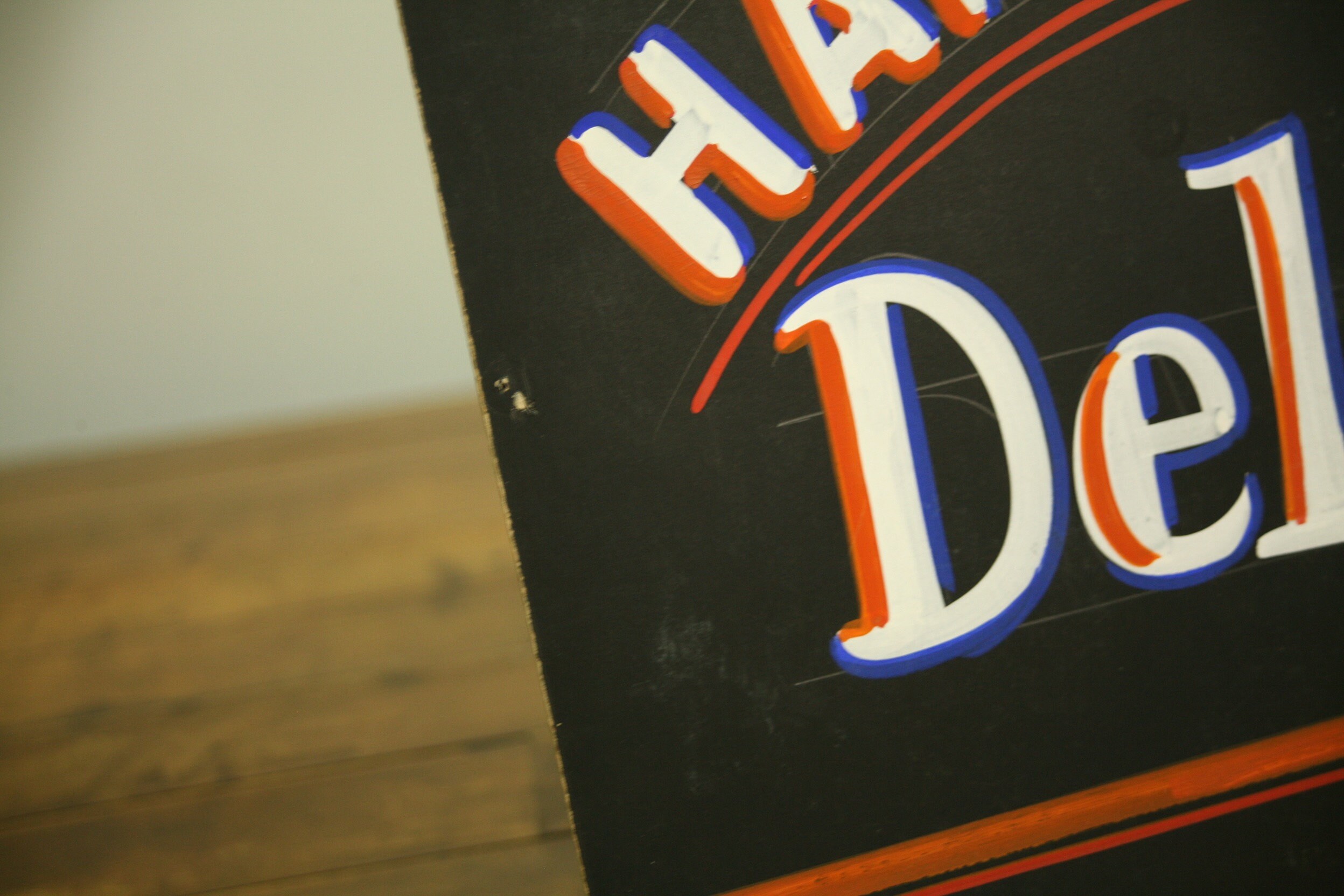 Vintage Hamburger Sign Poster 1940s Poster Cardboard | Etsy