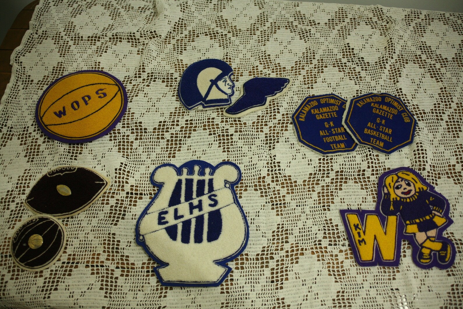 Varsity College Letters High School Letters Michigan - Etsy