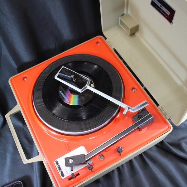 Vintage School Record Player - Etsy