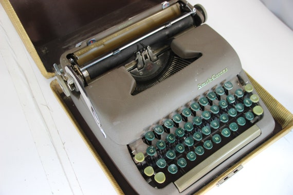 Vintage 1950s Typewriter Smith Corona Portable Typewriter | Etsy