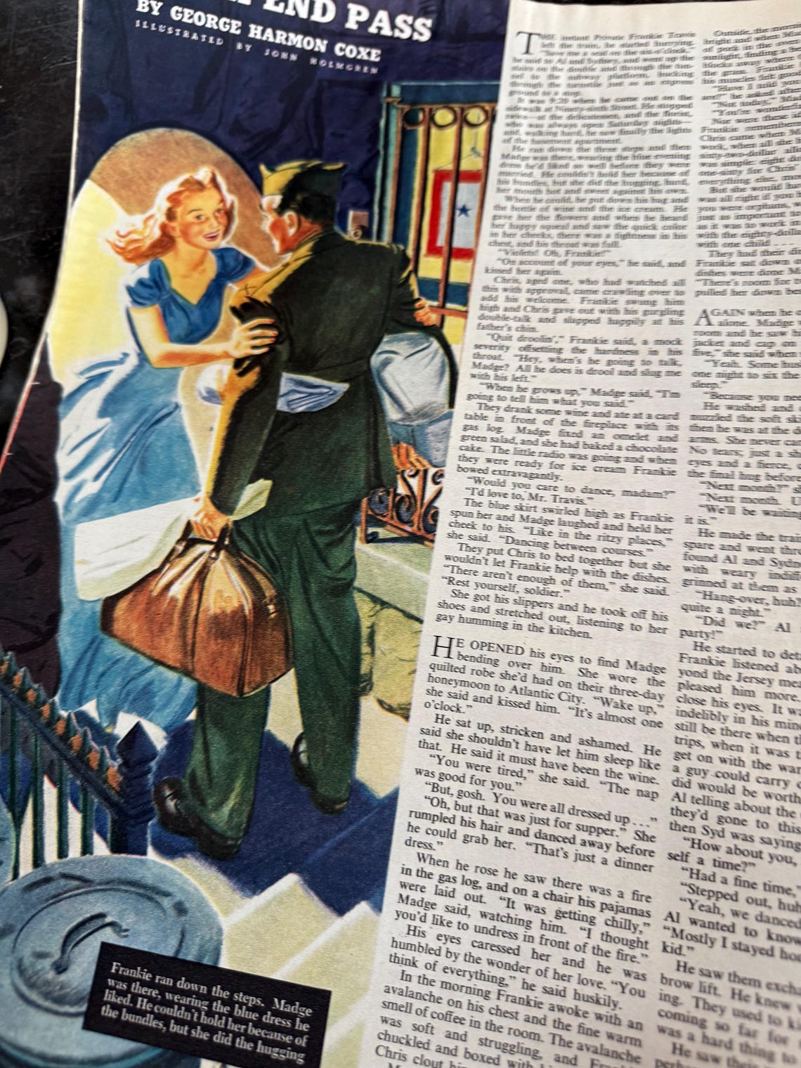 Colliers Magazine, February 1944, Magazine, WW2, Coffee Table Vintage ...