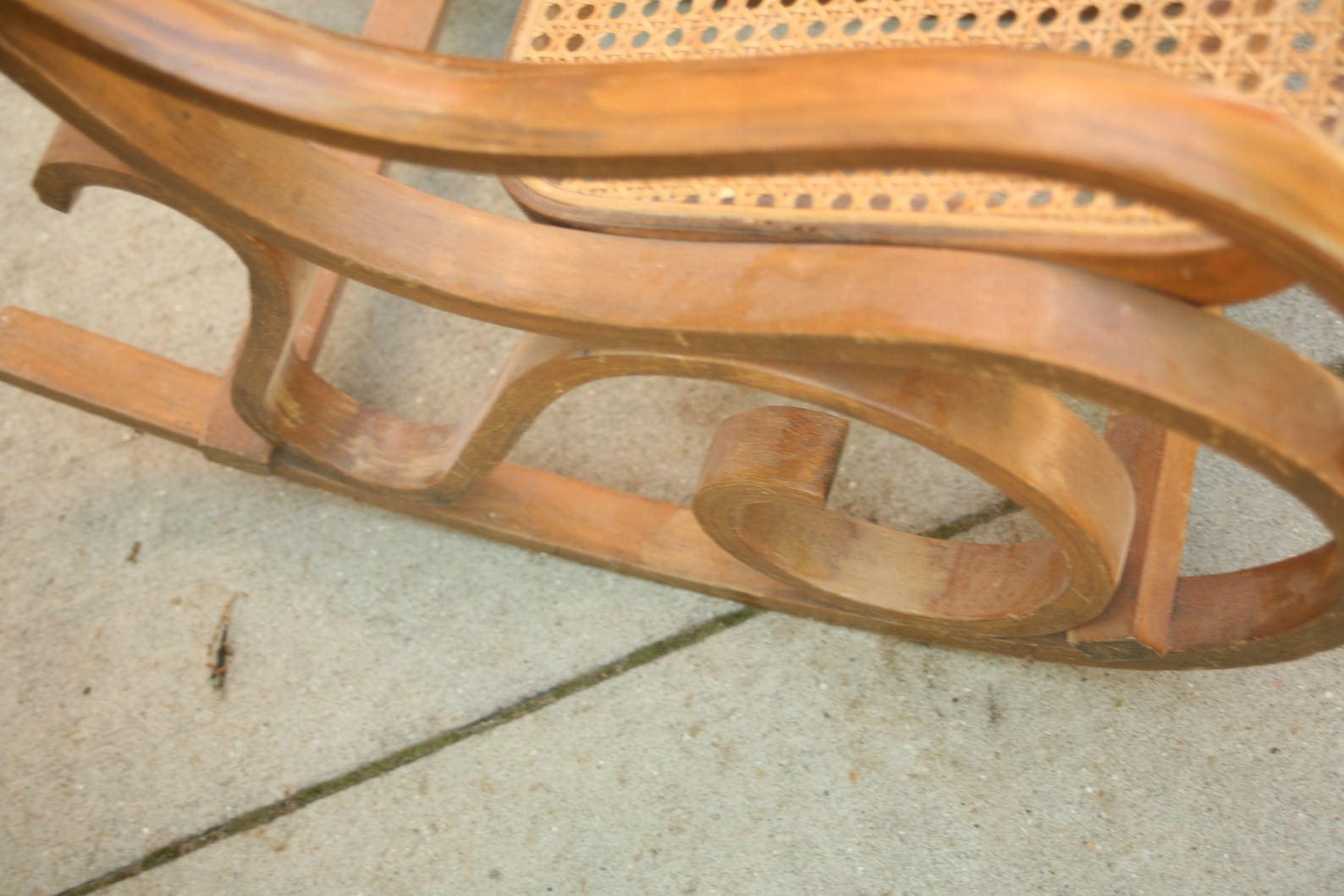 Vintage Children's Rocking Chair Nursery Chair Wooden | Etsy