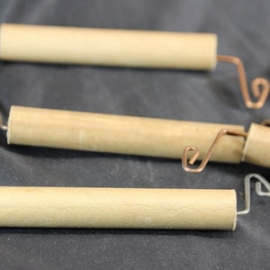 Set of 12, Vintage Parcel Handles, Twine Holder, Ribbon Holder, Mid ...