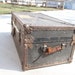 1890s Riveted Trunk Travel Trunk Cheststorage Box Coffee - Etsy