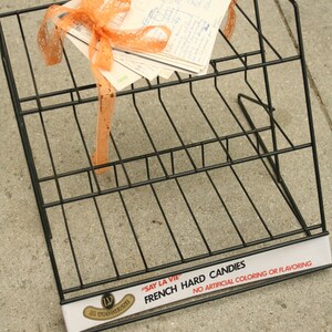 Vintage French Candy Store Display Rack, Wedding Card Box, Wedding ...