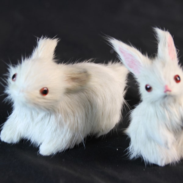 Realistic Rabbit Figurines - Etsy