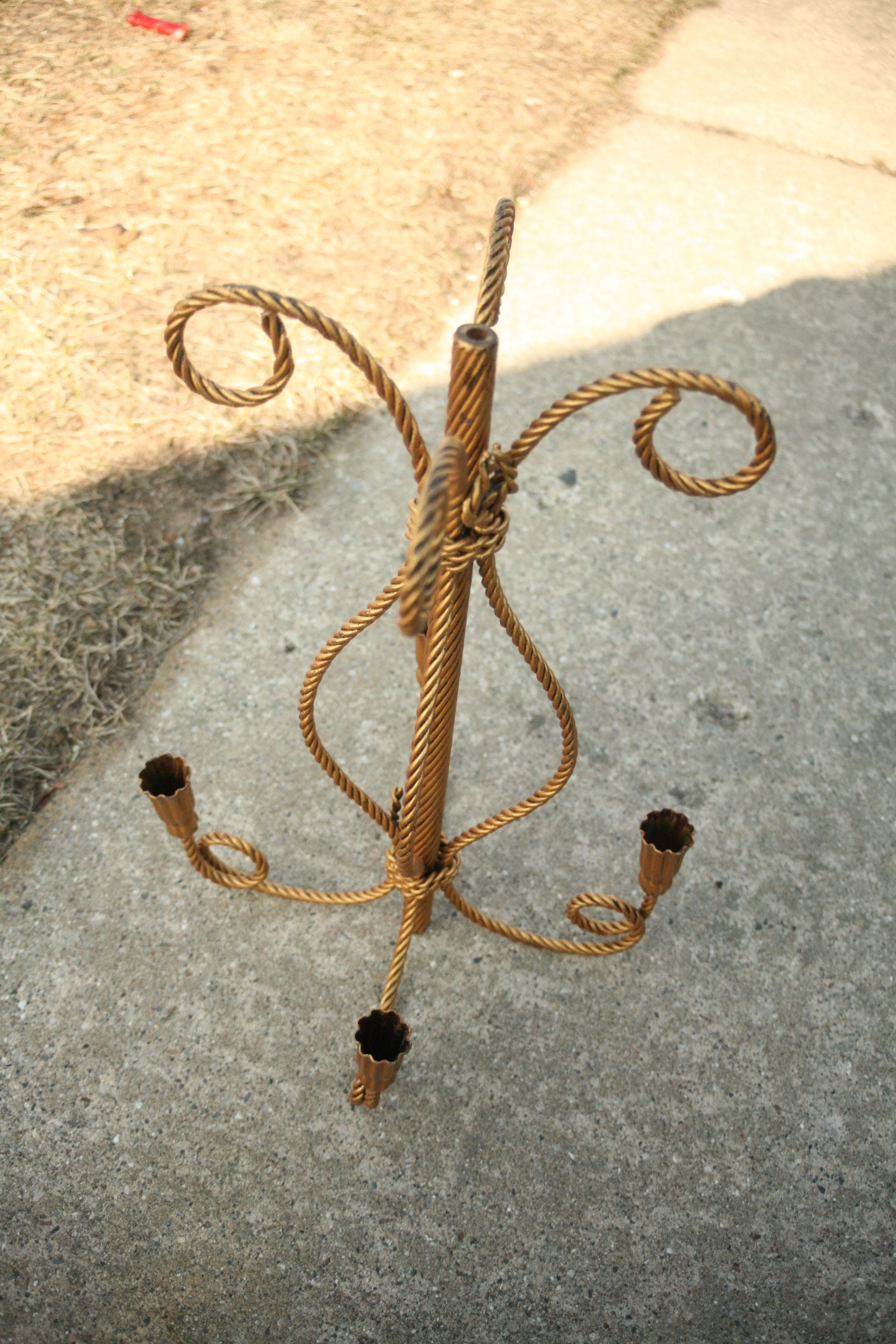 Rod Iron Plant Stand Metal Plant Stand Table Base Garden | Etsy