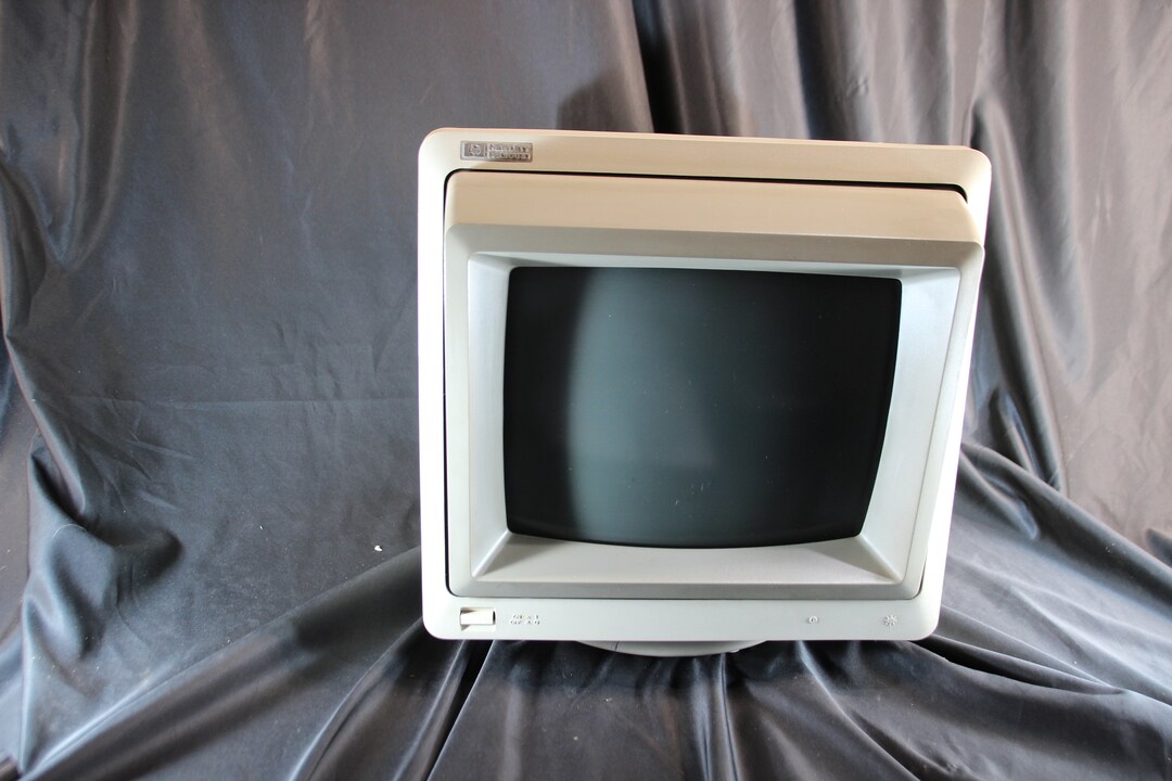 HP 12 Inch, Green Monochrome, Game Monitor, Video Graphics Monitor ...