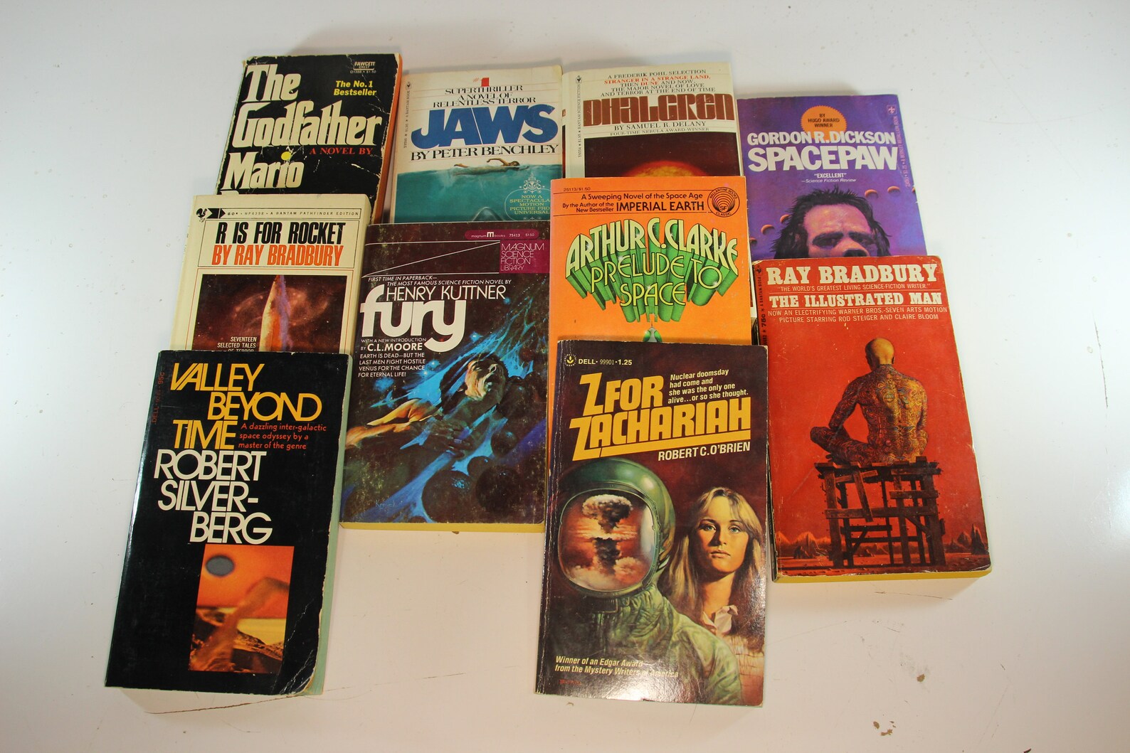 Set of 10, Vintage, Science Fiction, Sci Fi, Stephen King, 1960s, 1970s ...