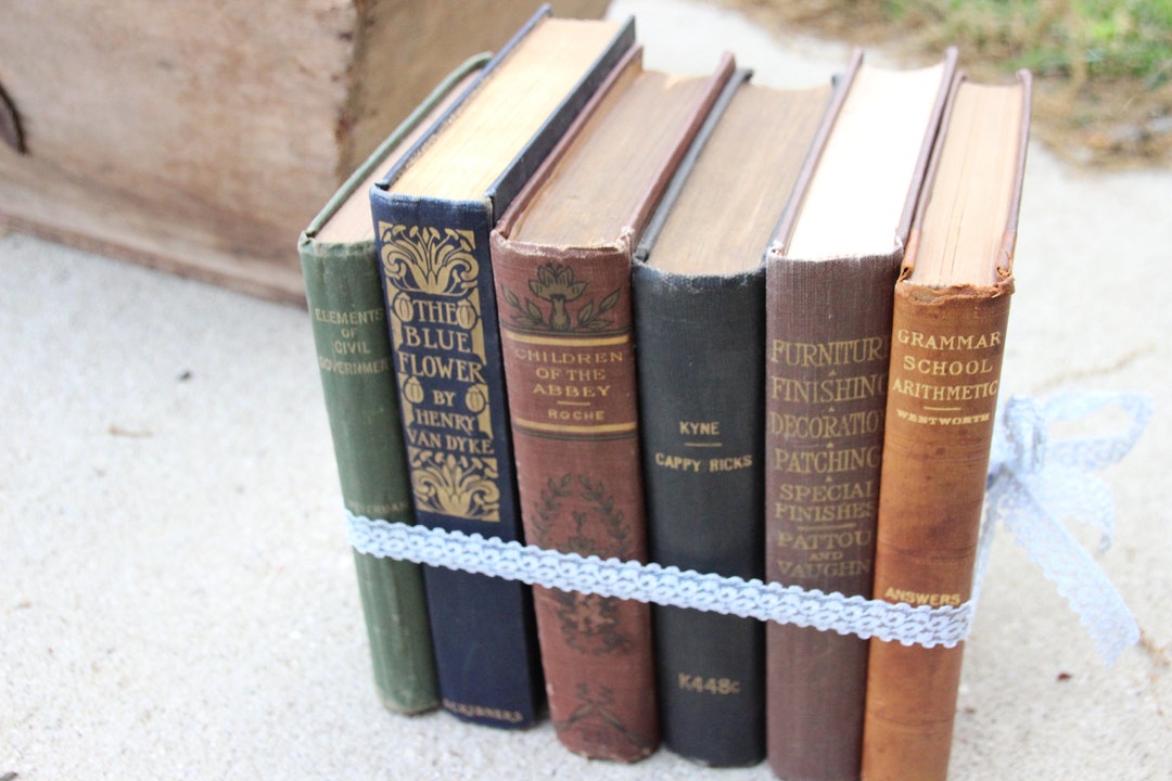 6, Victorian Era, Old Books, Classic Books, Collectible, Victorian ...