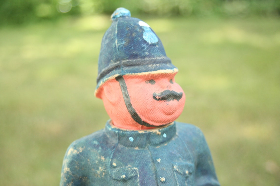 Rare Antique Scottish Policeman Police Man Candy | Etsy